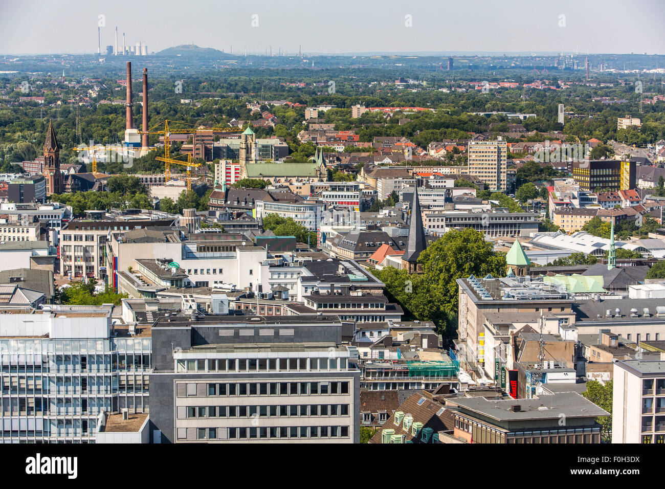 City of Essen, Germany, city center, business district Stock Photo - Alamy