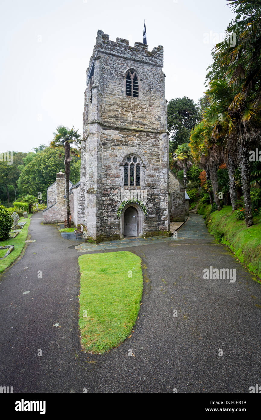 when field cornwall england uk Stock Photo - Alamy