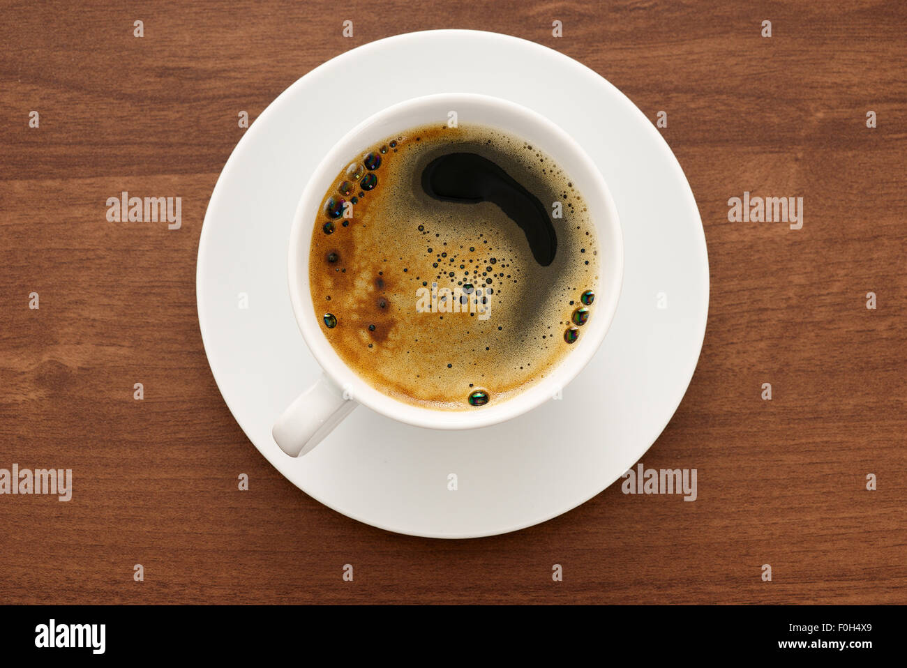 Top view cafe table hi-res stock photography and images - Alamy