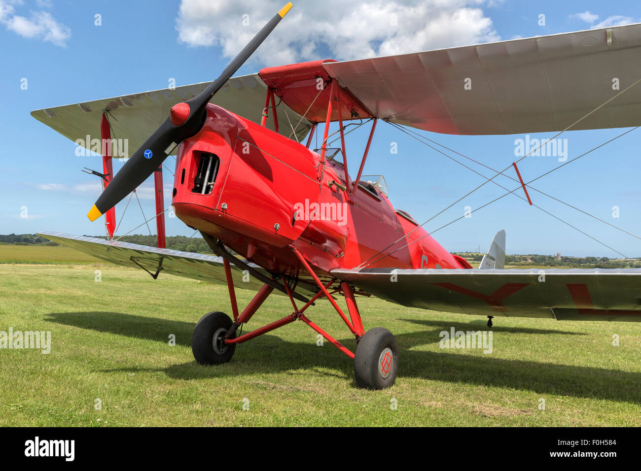 De Havilland DH82 Tiger Moth Stock Photo - Alamy