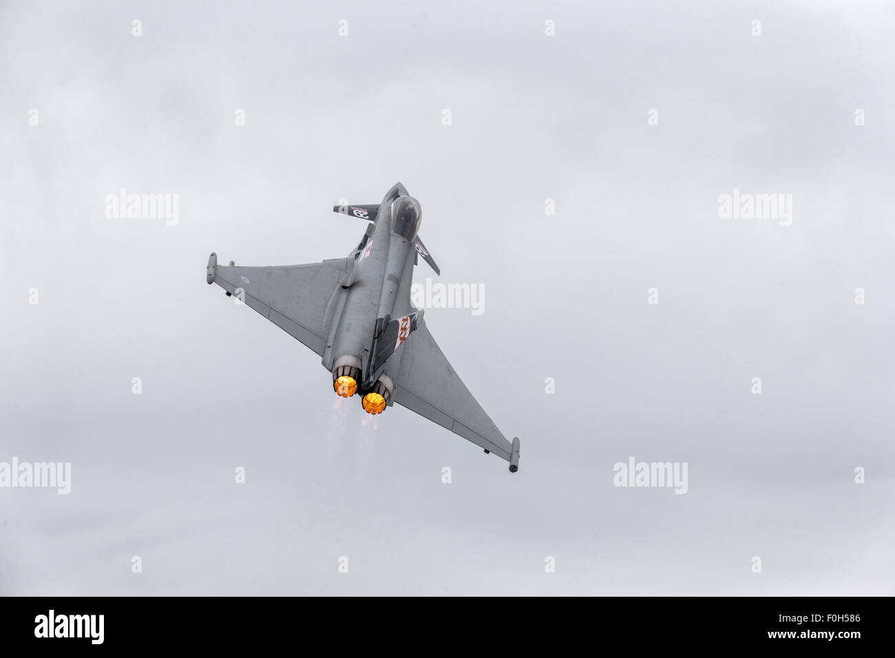Bae systems Typhoon RAF fighter Stock Photo - Alamy