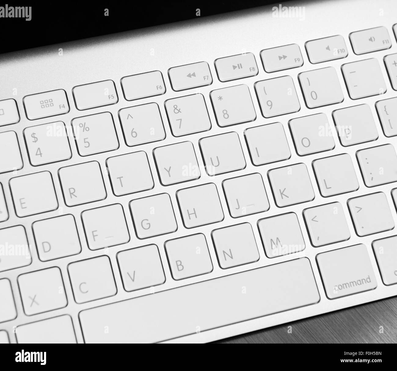 Computer keyboard Black and White Stock Photos & Images - Alamy