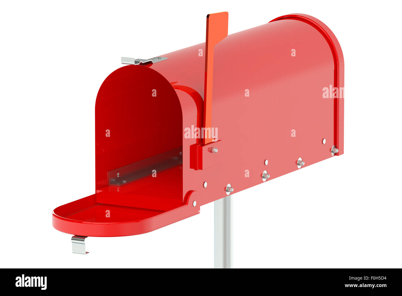 Mailbox american flag hi-res stock photography and images - Alamy