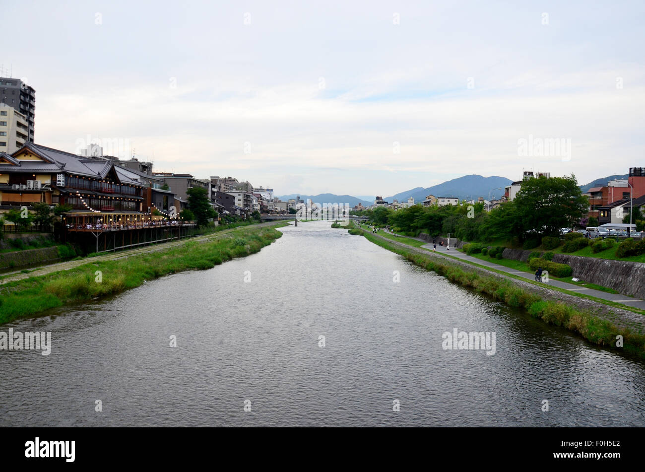 Kamo River in Kyoto, Japan Stock Photo - Alamy