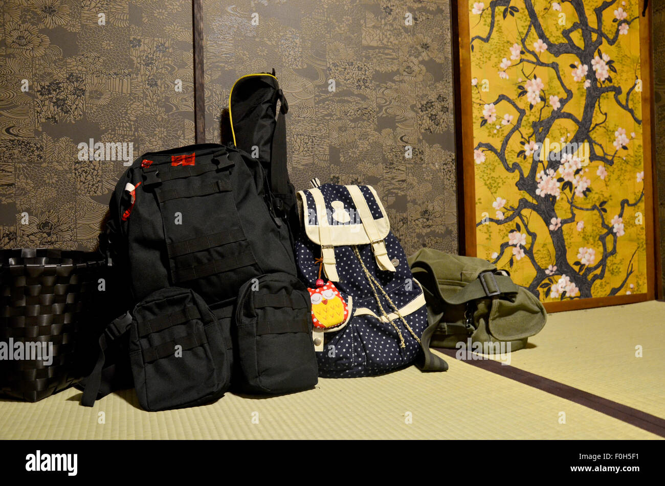 Put the backpack down hi-res stock photography and images - Alamy
