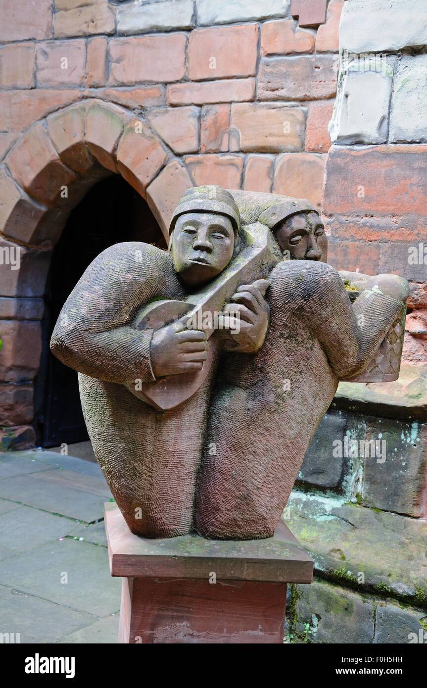 Minstrel medieval hi-res stock photography and images - Alamy