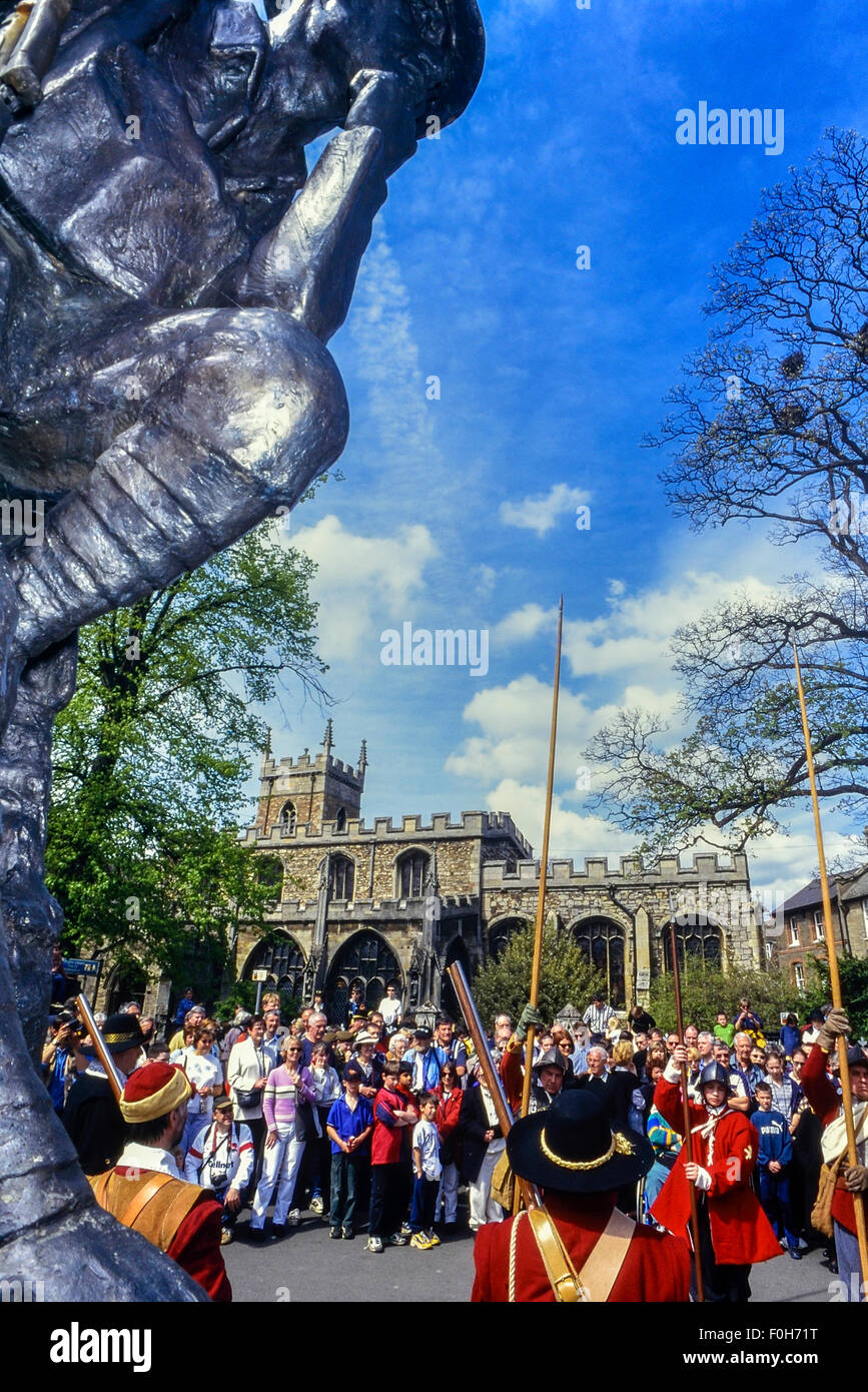 Oliver Cromwell's 400th anniversary celebrations at Huntingdon ...