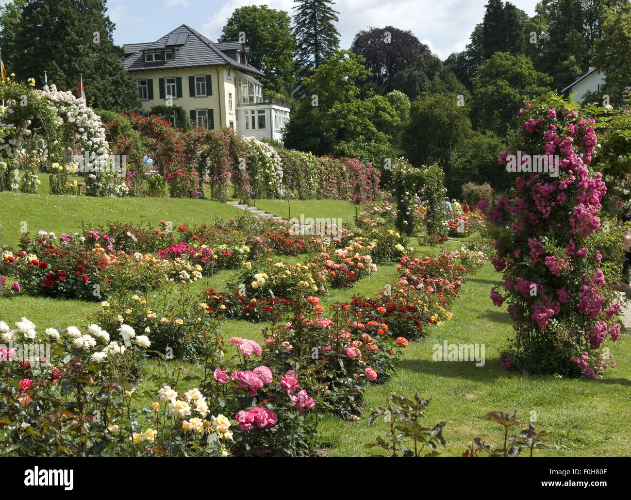 Rosengarten Beutig, Baden Baden Stock Photo - Alamy