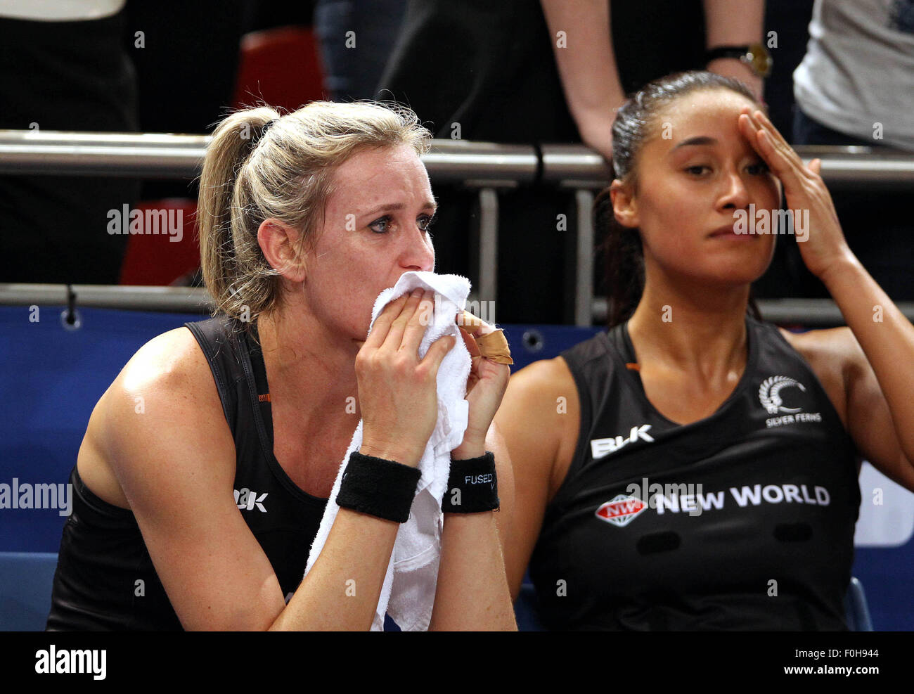 Sydney, Australia. 16th Aug, 2015. Leana de Bruin with Maria Tutaia ...