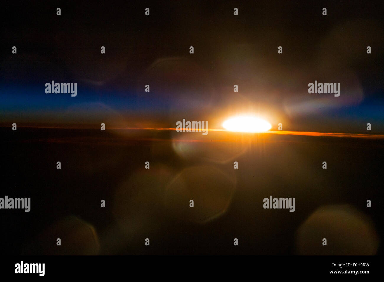 Sunrise Over Earth Nasa