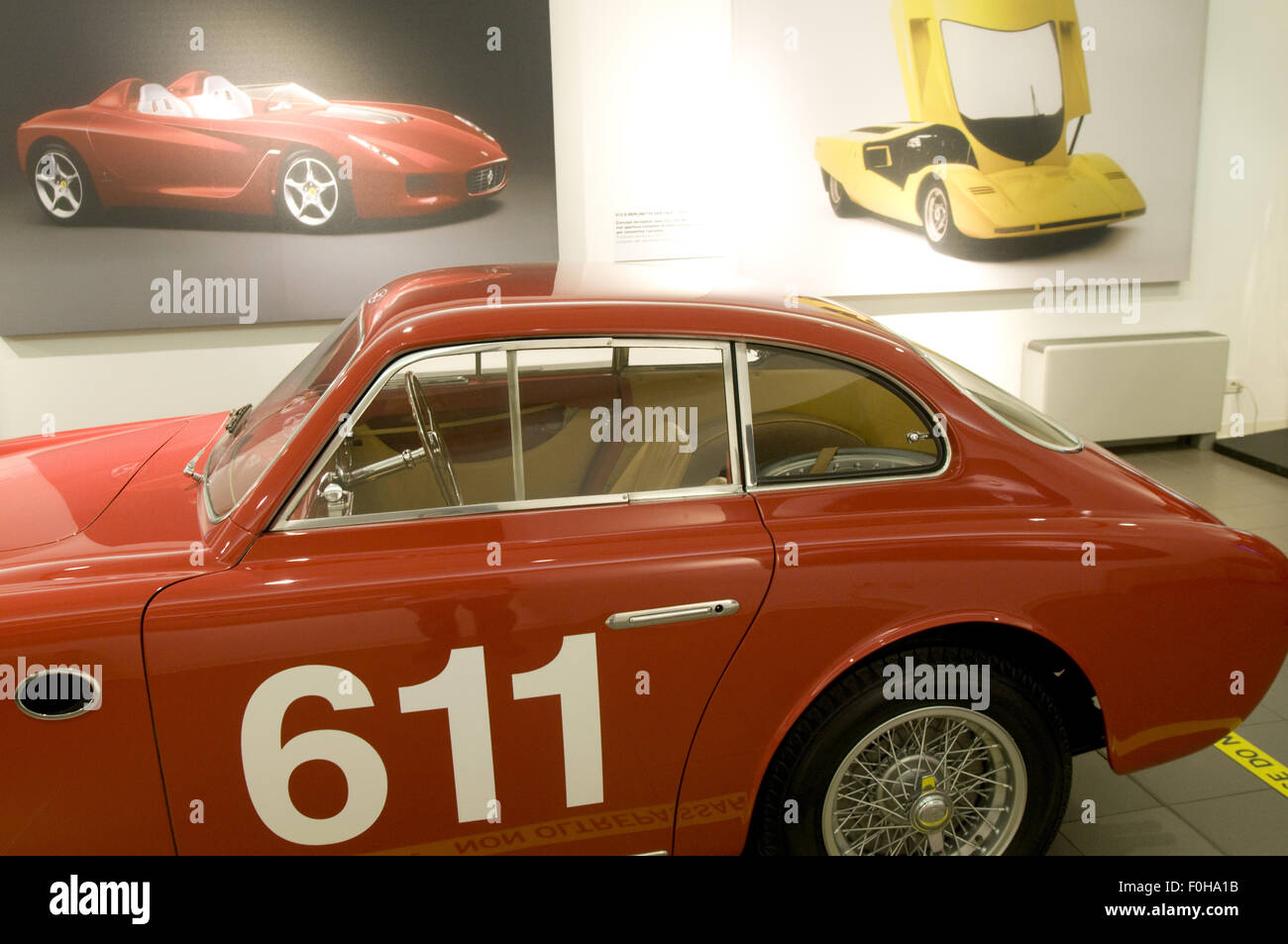 Ferrari Museum (Museo Ferrari) in Maranello, Italy Stock Photo - Alamy