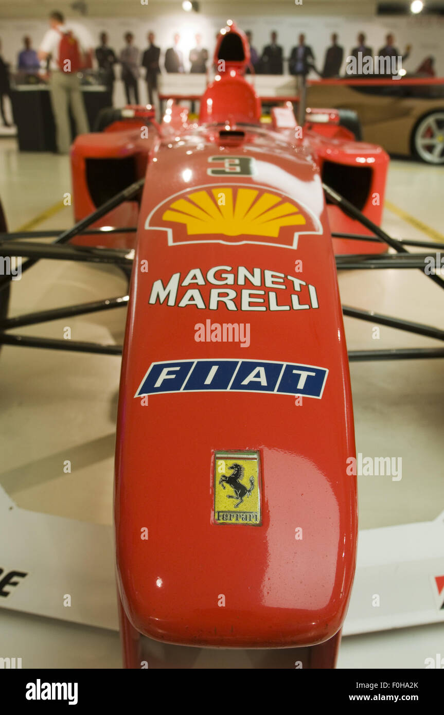 Ferrari Museum (Museo Ferrari) in Maranello, Italy. Ferrari F1 - 2000 ...