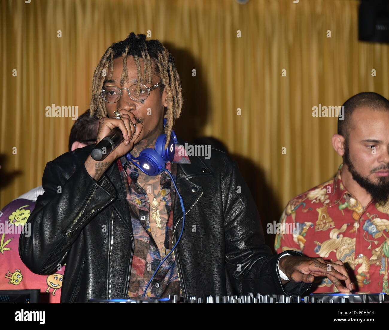 DJ Walshy Fire of Major Lazer and Wiz Khalifa spin at 1 OAK in the ...