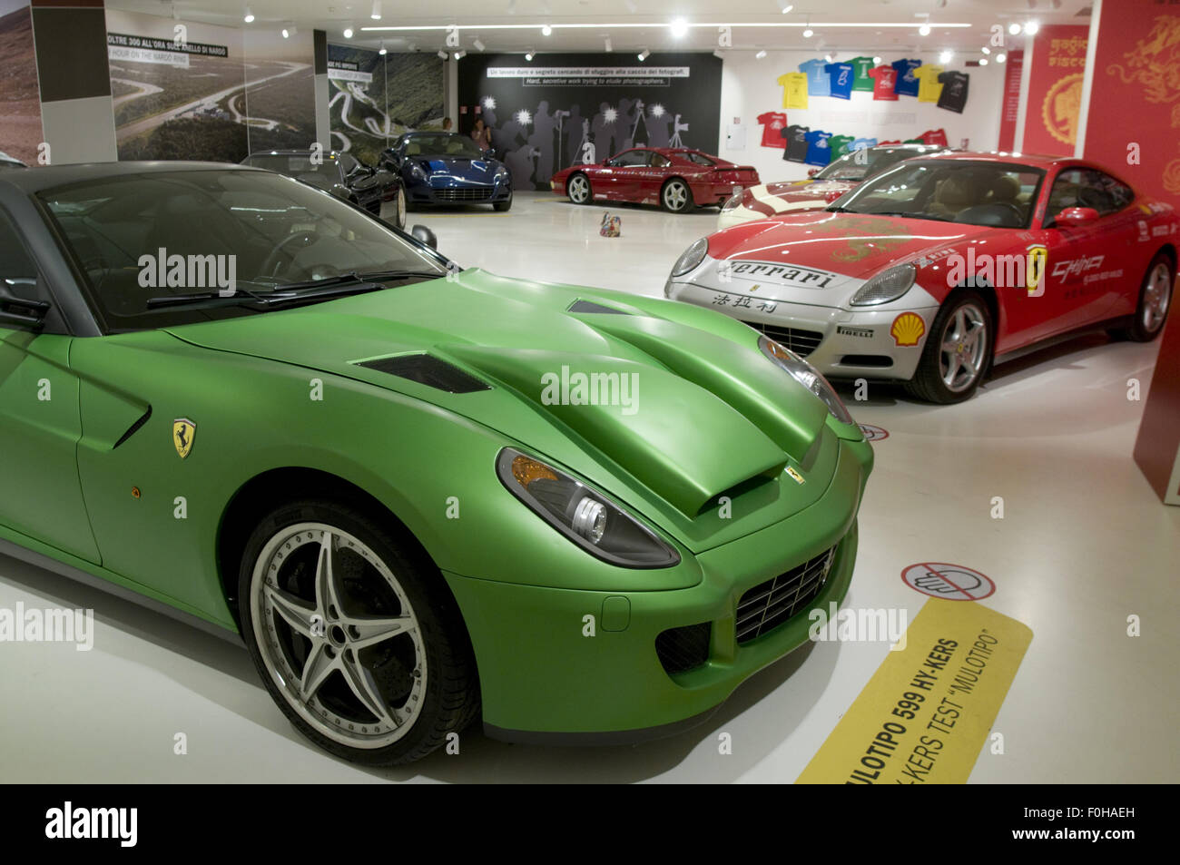 Ferrari Museum (Museo Ferrari) in Maranello, Italy Stock Photo - Alamy