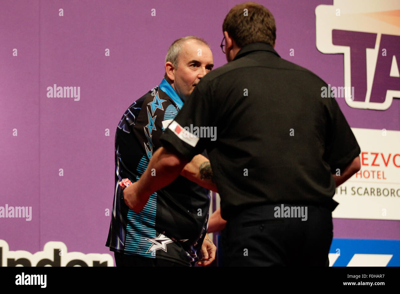 16.08.2015 HBF Stadium Perth, Australia. TabTouch Perth Darts Masters ...