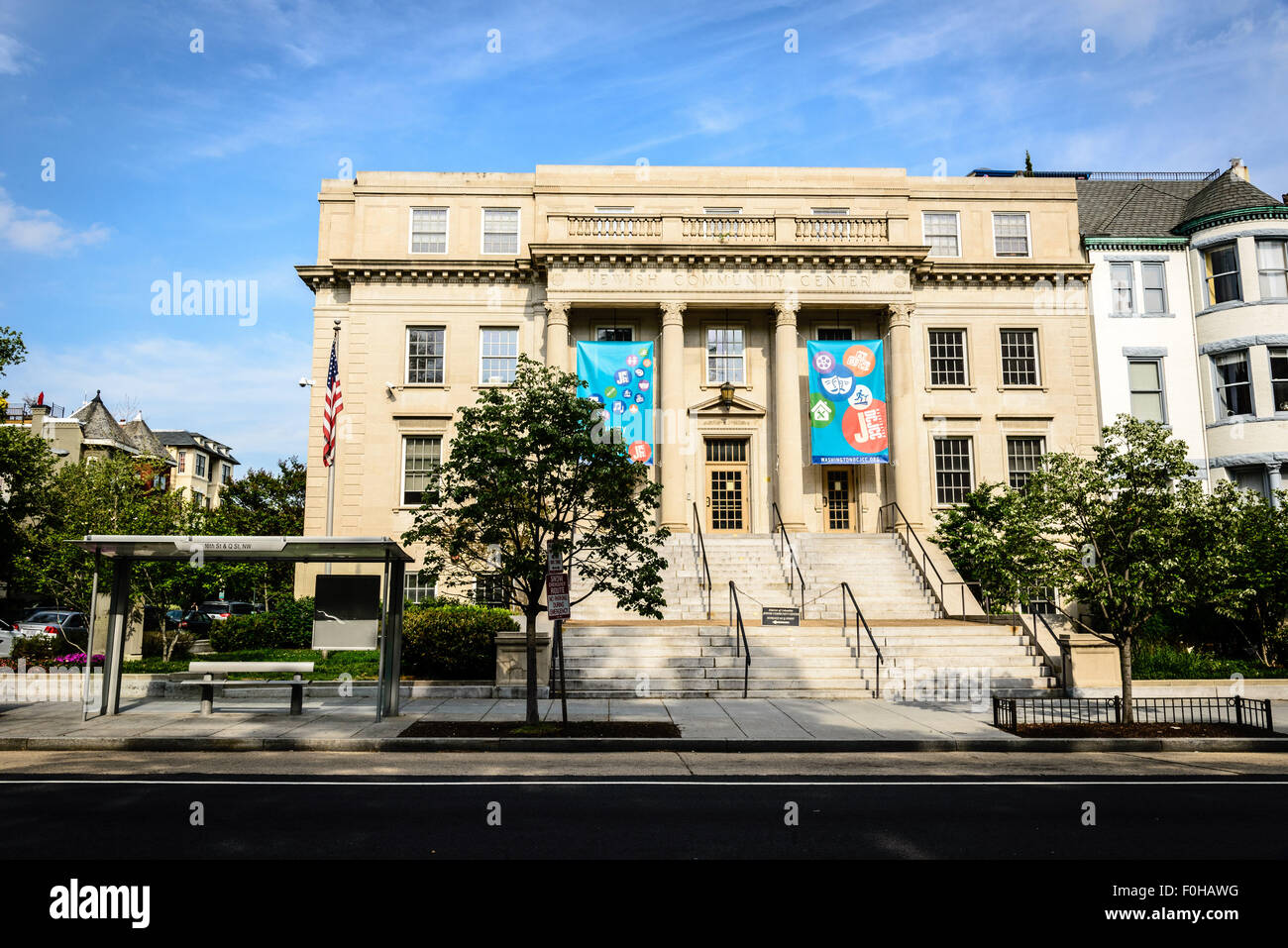 Jewish Community Center, 1529 16th Street NW, Washington, DC Stock ...