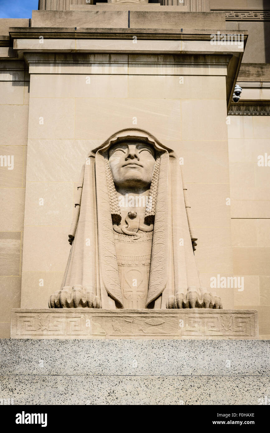 Sphinx Statue Power, House of the Temple, Scottish Rite of Freemasonry ...