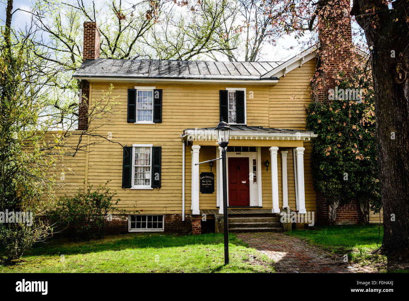 Board and batten shuttered window hi-res stock photography and images ...