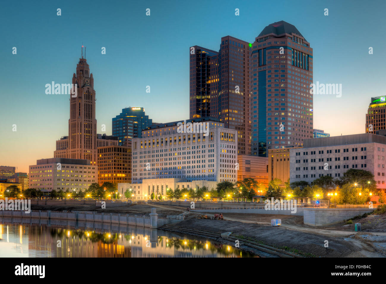 Columbus ohio skyline hi-res stock photography and images - Alamy