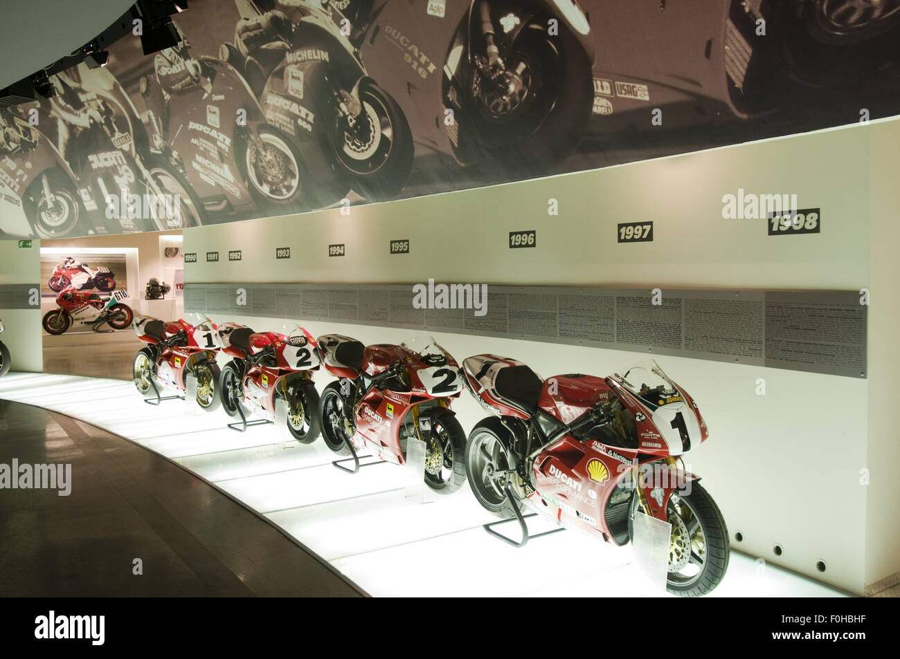 Ducati museum and factory in Bologna, Italy Stock Photo - Alamy