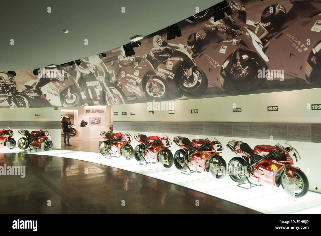 Ducati museum and factory in Bologna, Italy Stock Photo - Alamy
