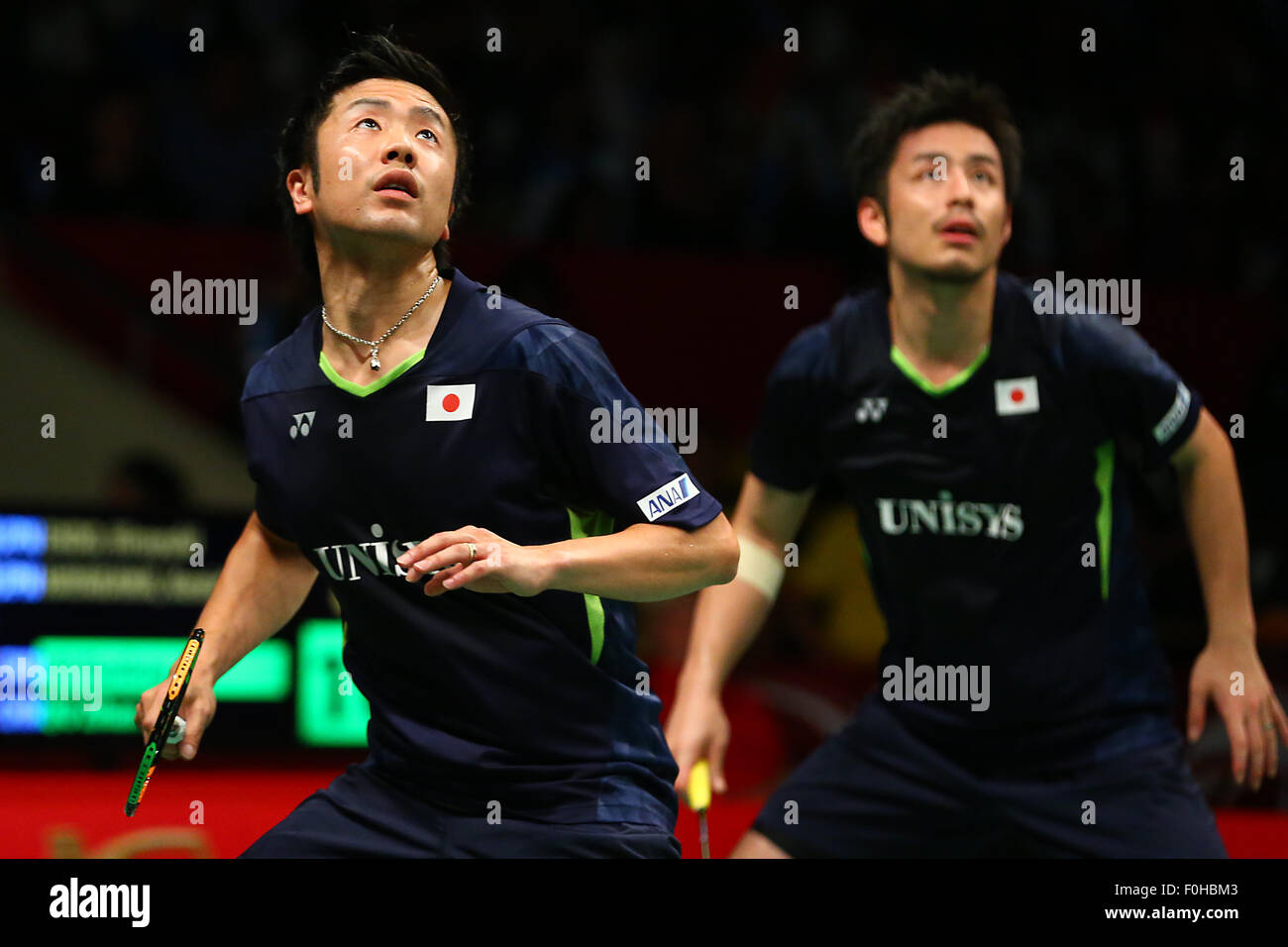 Kenichi Hayakawa & Hiroyuki Endo (JPN), AUGUST 15, 2015 - Badminton ...