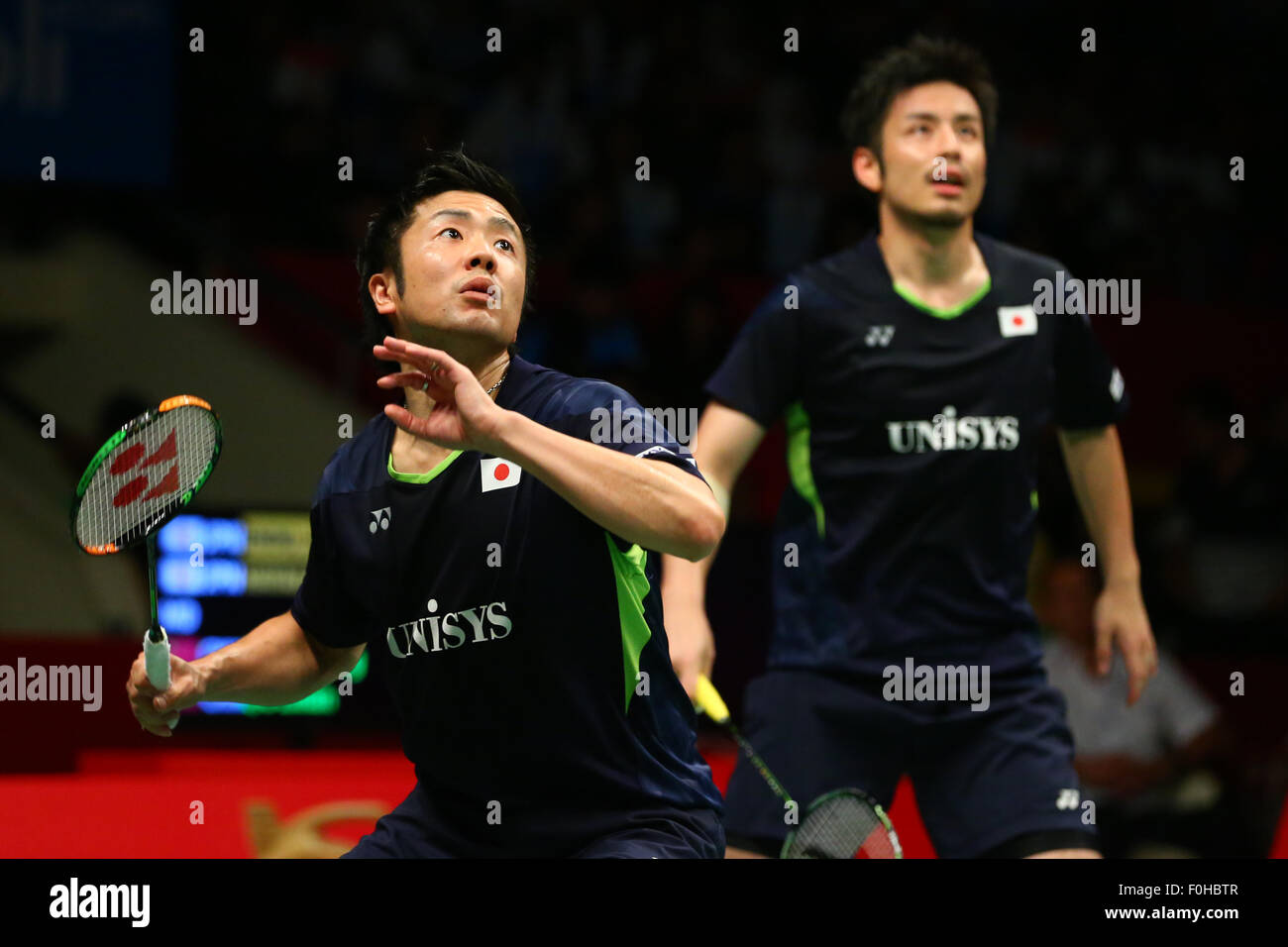 Kenichi Hayakawa & Hiroyuki Endo (JPN), AUGUST 15, 2015 - Badminton ...