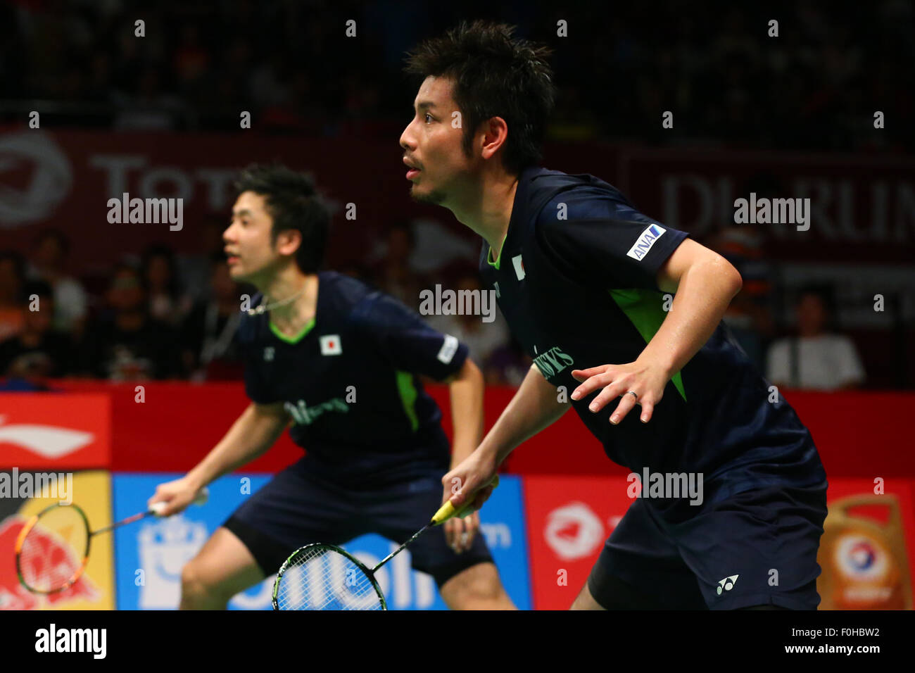 Kenichi Hayakawa & Hiroyuki Endo (JPN), AUGUST 15, 2015 - Badminton ...