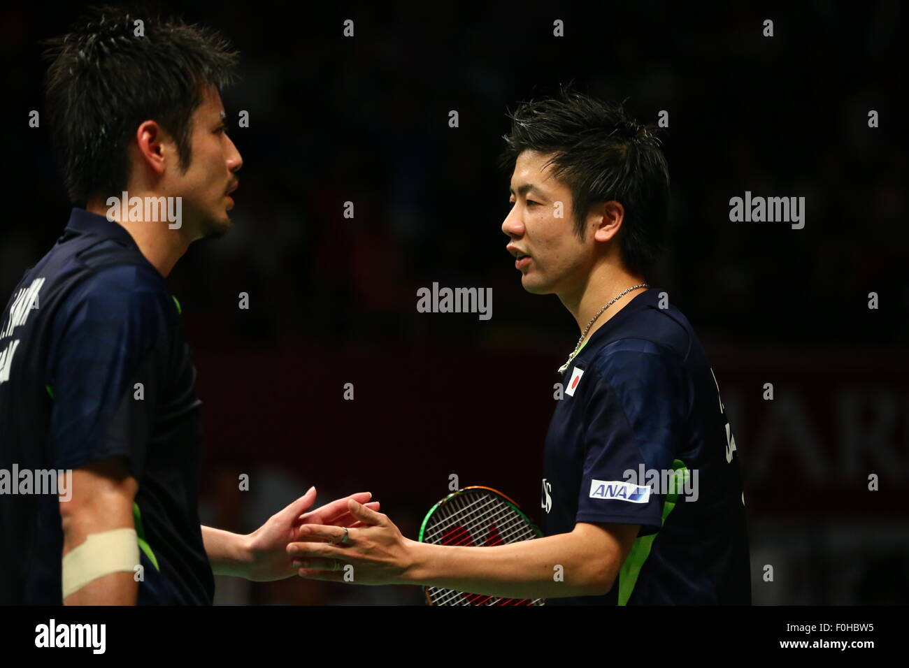 Kenichi Hayakawa & Hiroyuki Endo (JPN), AUGUST 15, 2015 - Badminton ...