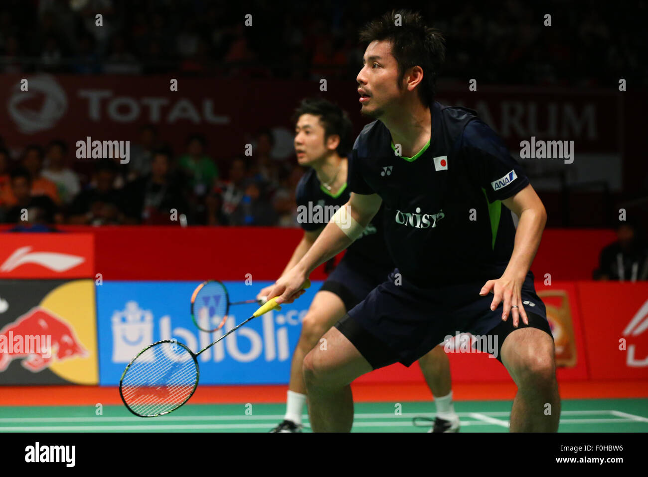 Kenichi Hayakawa & Hiroyuki Endo (JPN), AUGUST 15, 2015 - Badminton ...