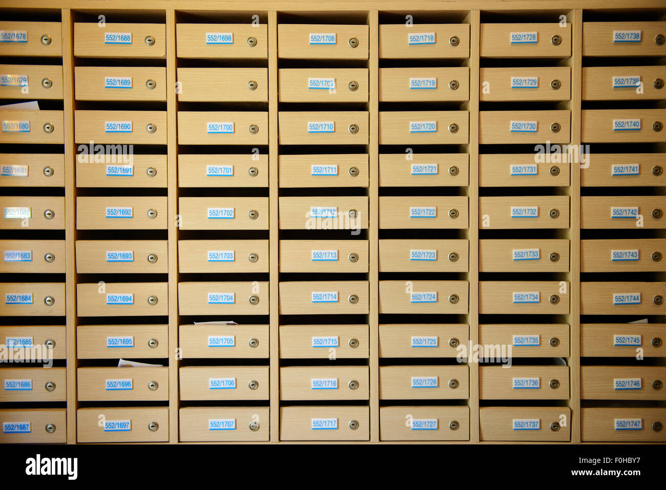 Row mailboxes hi-res stock photography and images - Alamy