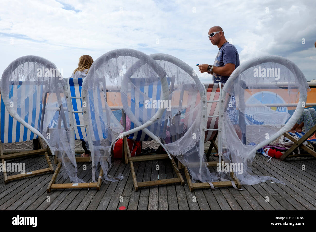 Worthing Birdman 2015 on 16/08/2015 at Worthing Pier, Worthing. With ...