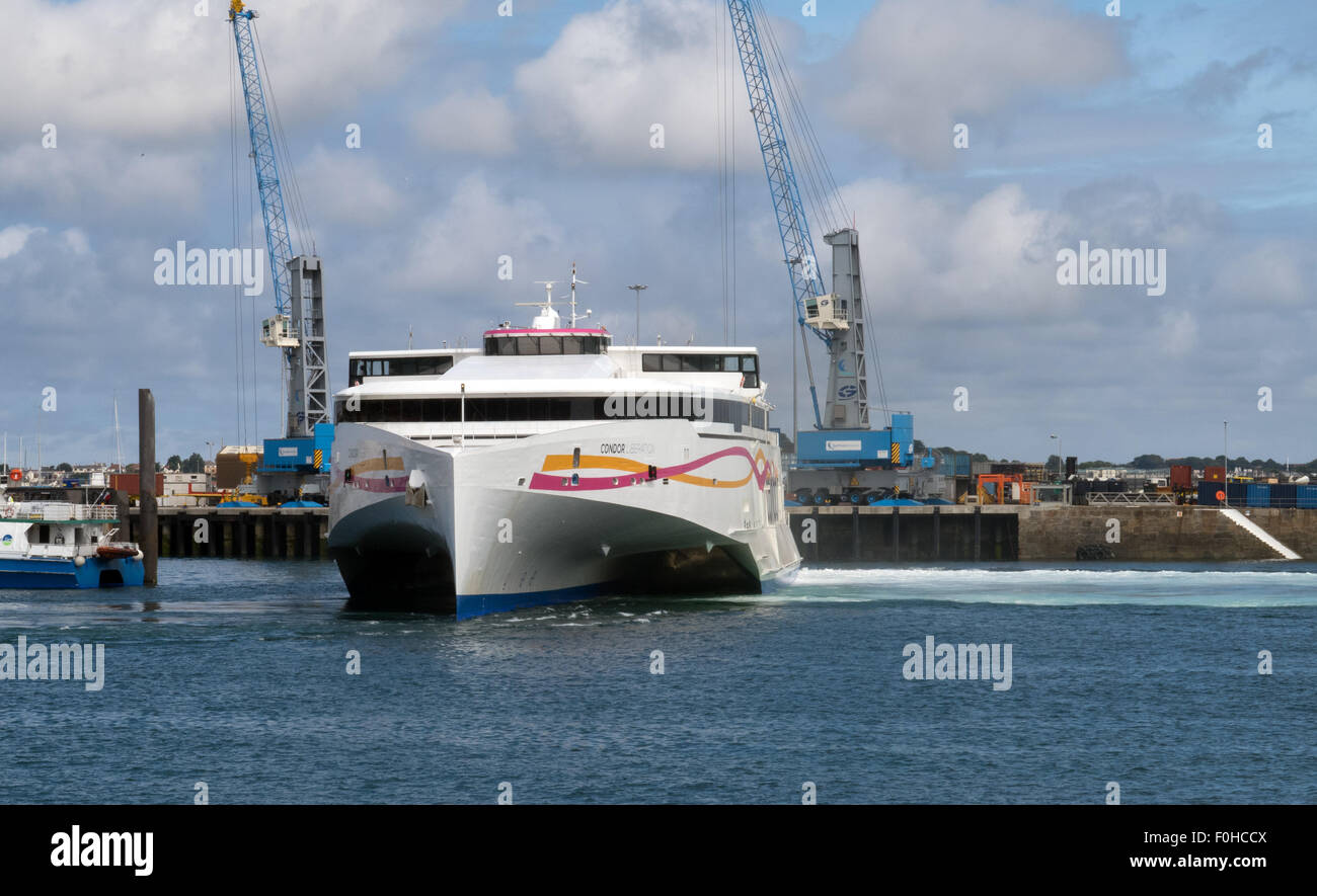 HSC Condor Liberation Ferry is a fast ferry which was built by Austal ...