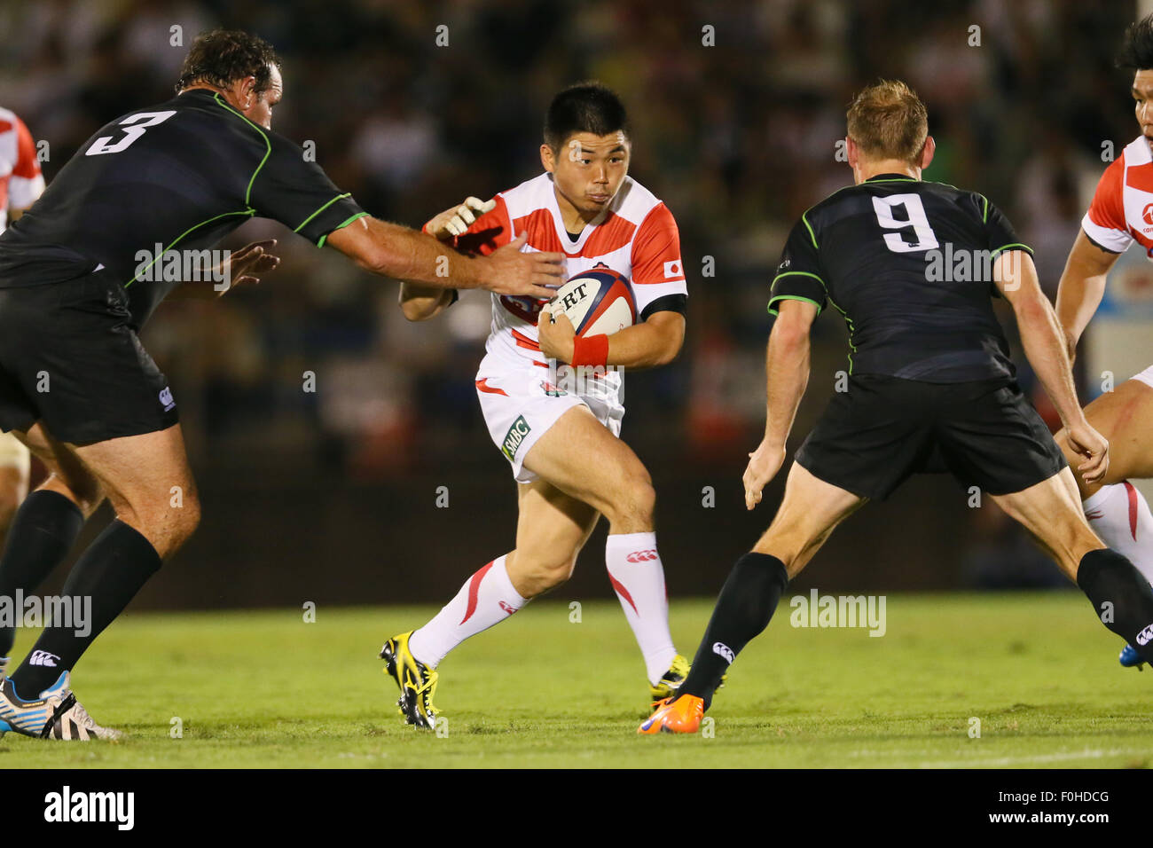 Tokyo, Japan. 15th Aug, 2015. Fumiaki Tanaka (JPN) Rugby : Rugby test ...