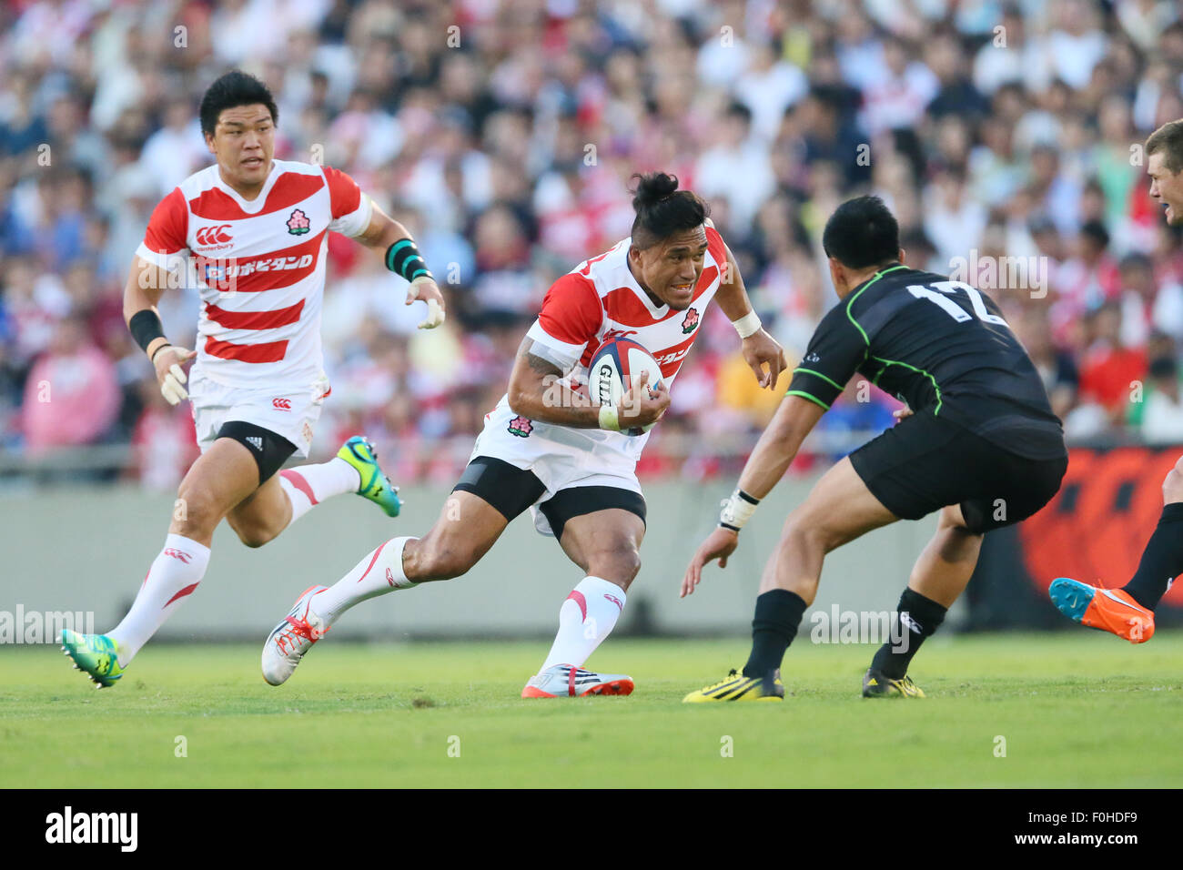 Tokyo, Japan. 15th Aug, 2015. Male Sau (JPN) Rugby : Rugby test match ...