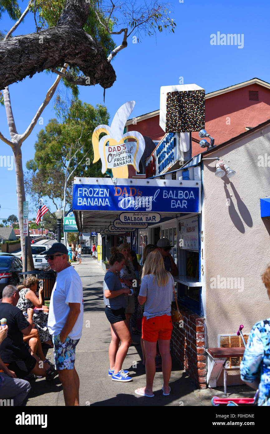 Balboa island newport beach hi-res stock photography and images - Alamy