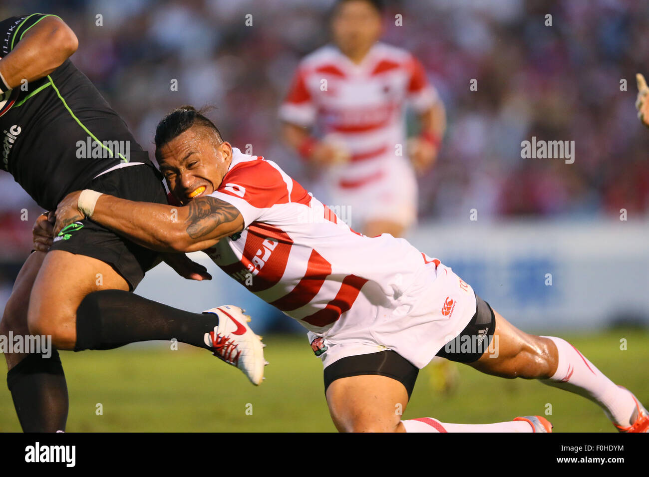 Tokyo, Japan. 15th Aug, 2015. Male Sau (JPN) Rugby : Rugby test match ...