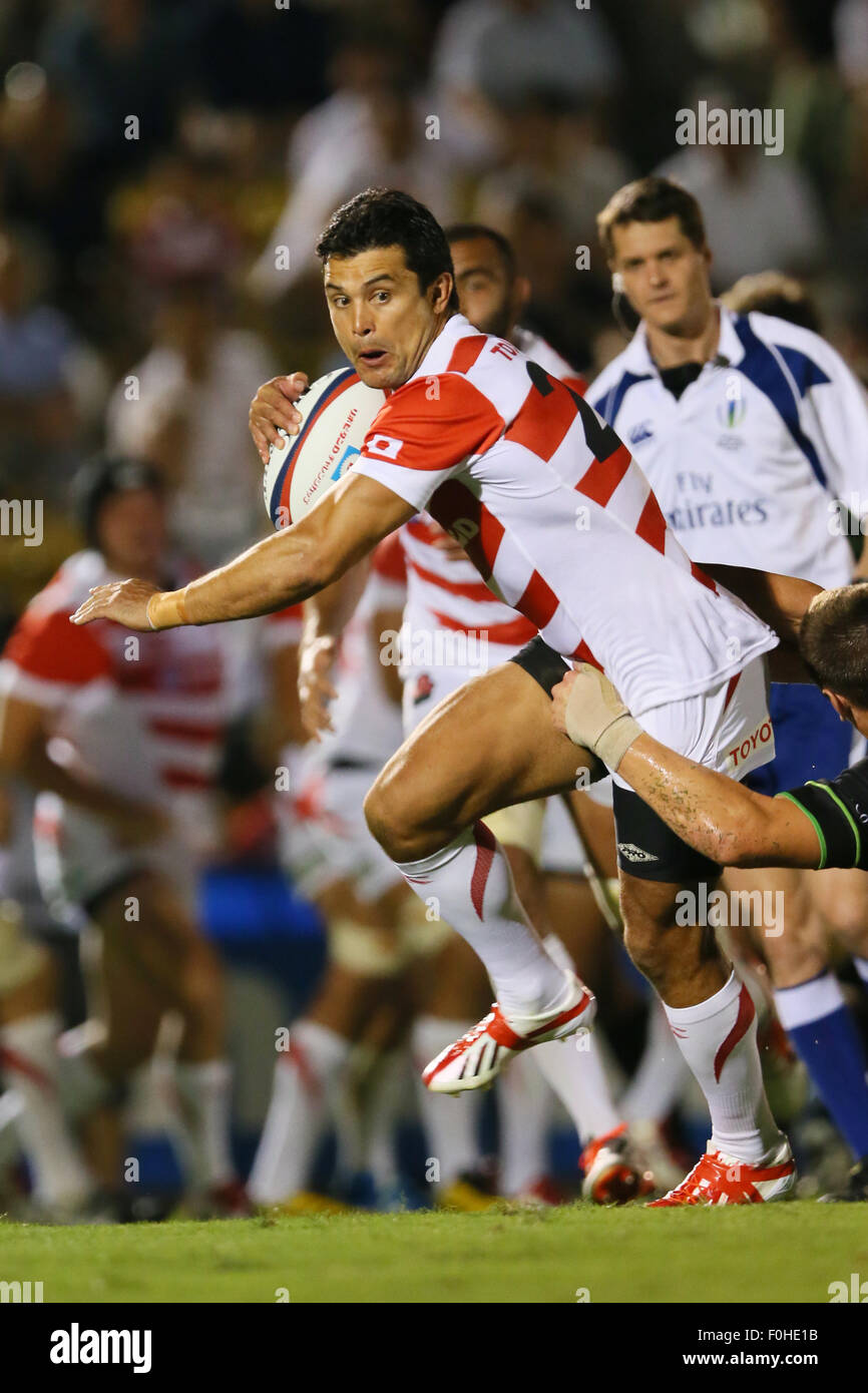 Tokyo, Japan. 15th Aug, 2015. Craig Wing (JPN) Rugby : Rugby test match ...