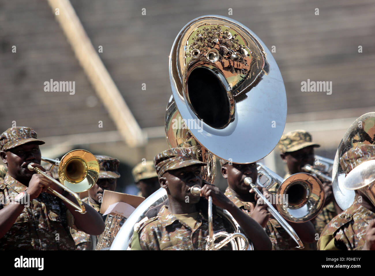 Africa kenya army parade hi-res stock photography and images - Alamy