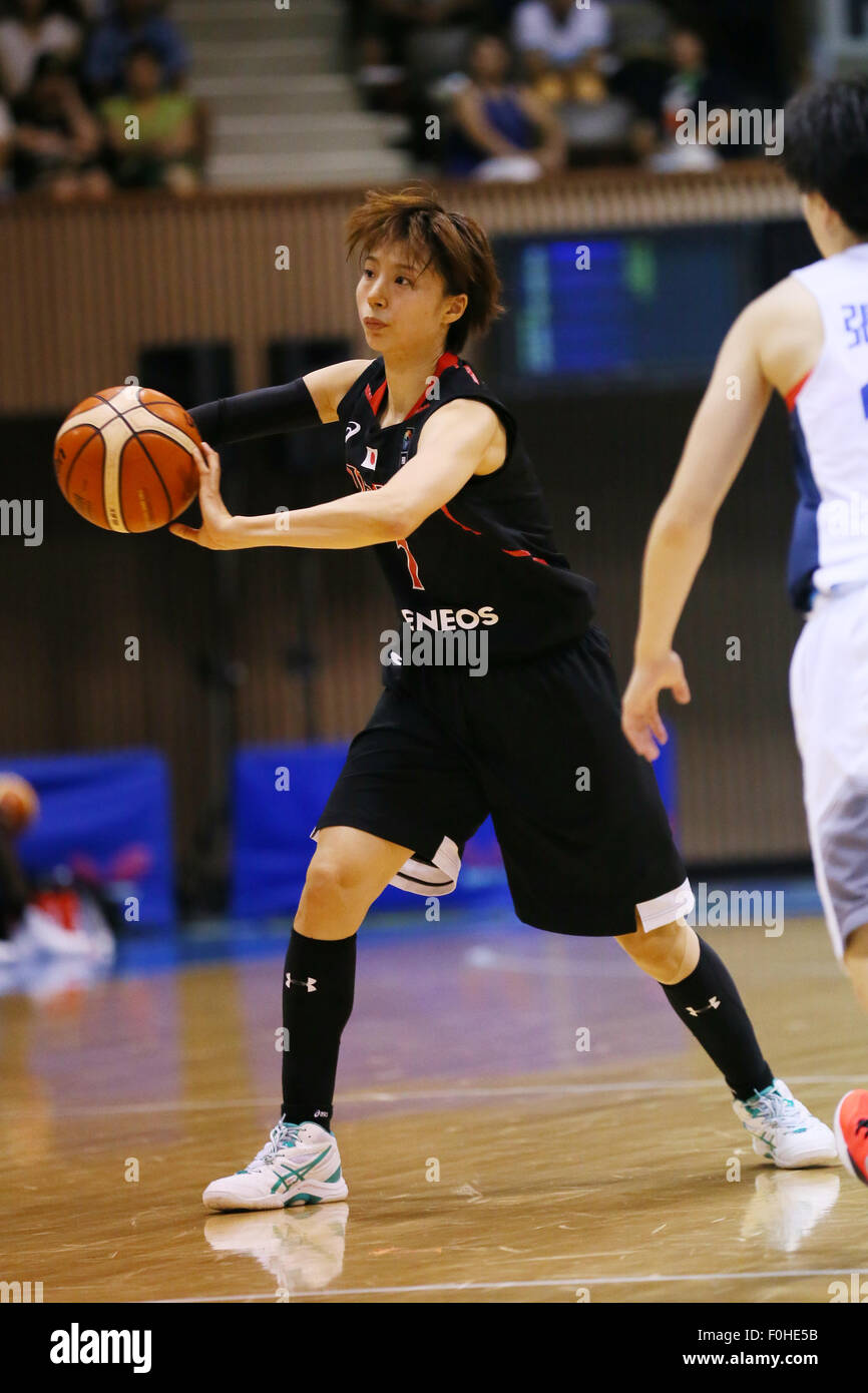 nd Yoyogi Gymnasium, Tokyo, Japan. 16th Aug, 2015. Mika Kurihara (JPN ...