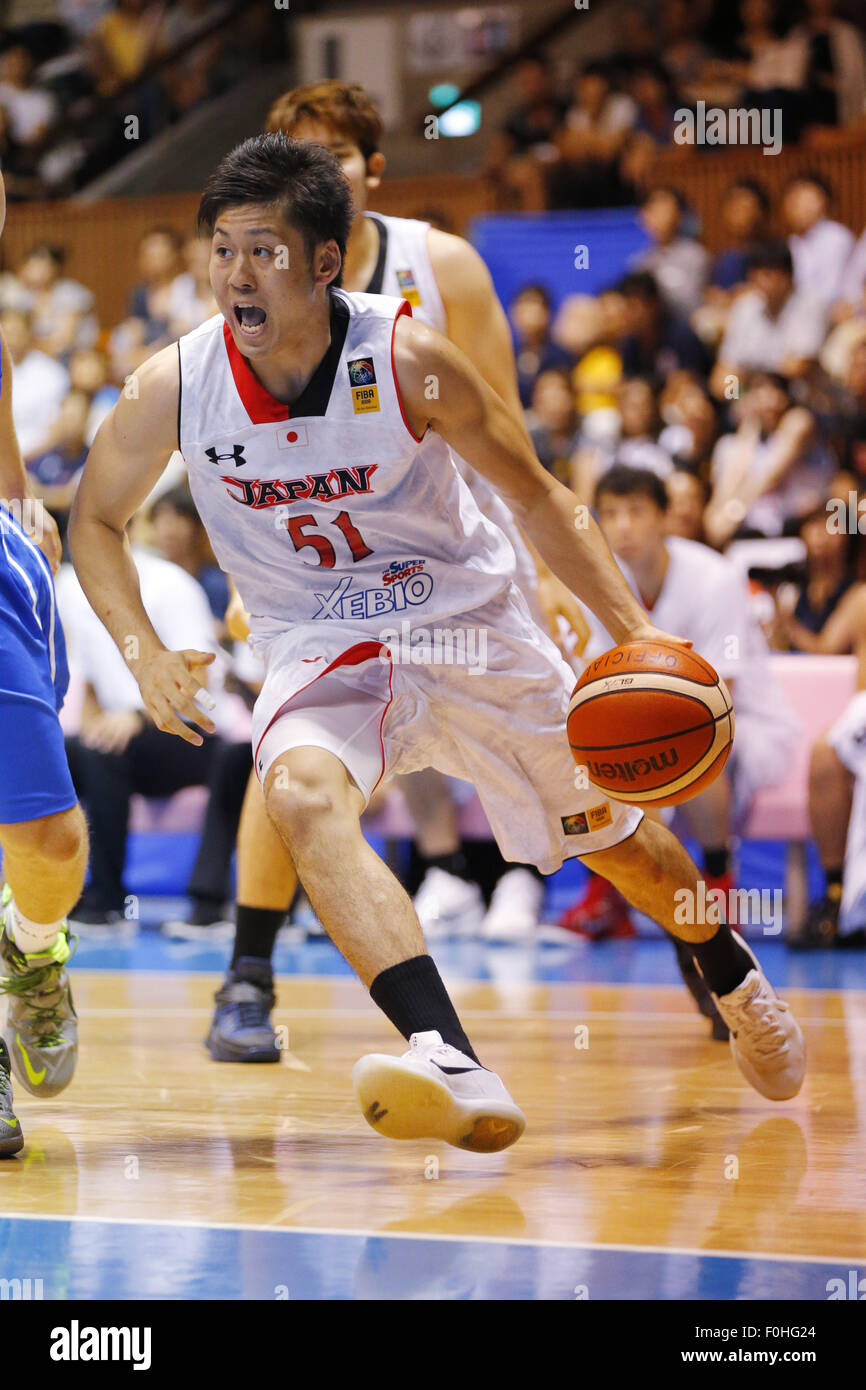 Tokyo, Japan. 15th Aug, 2015. Shigehiro Taguchi (JPN) Basketball ...