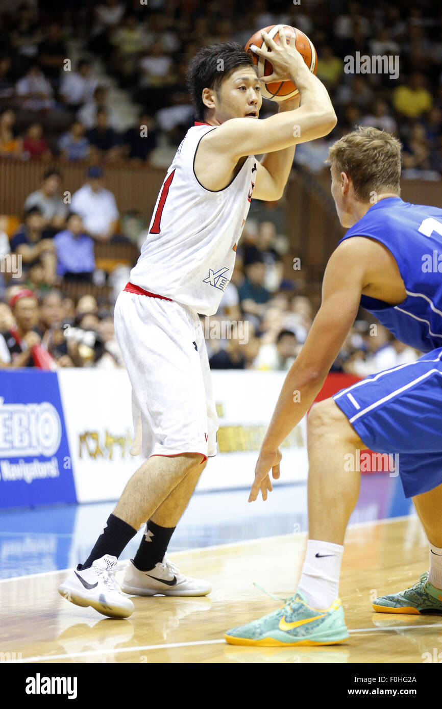 Tokyo, Japan. 15th Aug, 2015. Shigehiro Taguchi (JPN) Basketball ...