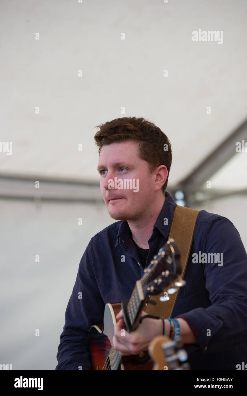 Crieff, Scotland, 16th of August 2015. The popular folk band Skerryvore ...