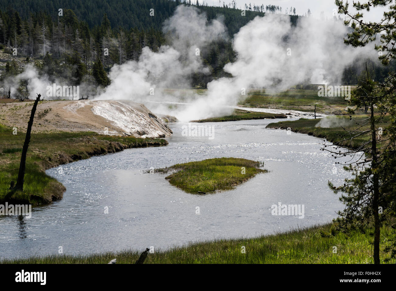 Tributary of yellowstone river hi-res stock photography and images - Alamy