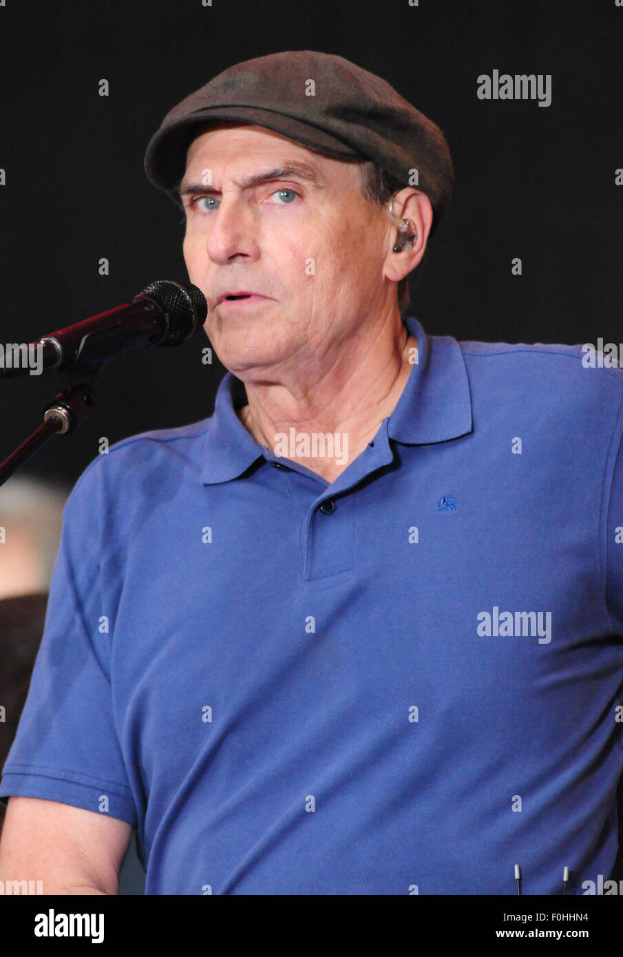 James Taylor performs on the 'Today' show summer concert series ...