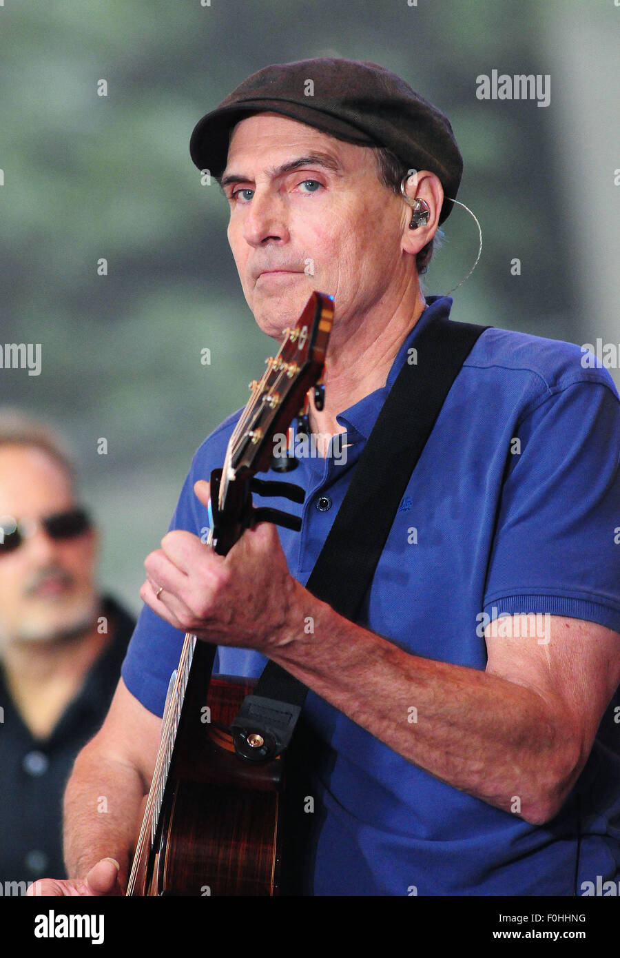 James Taylor performs on the 'Today' show summer concert series ...