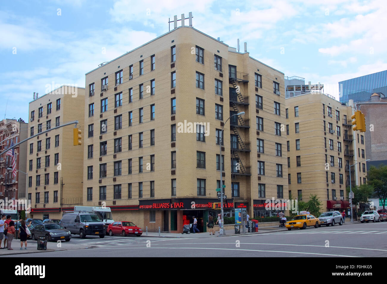 New York City Manhattan intersection Stock Photo - Alamy