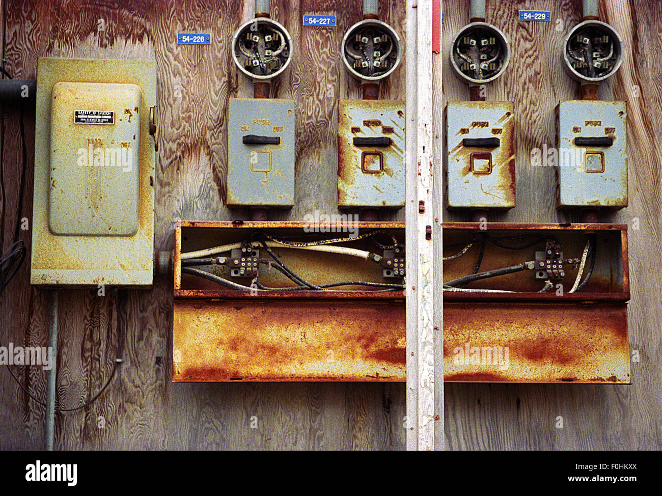 Meter boxes hi-res stock photography and images - Alamy