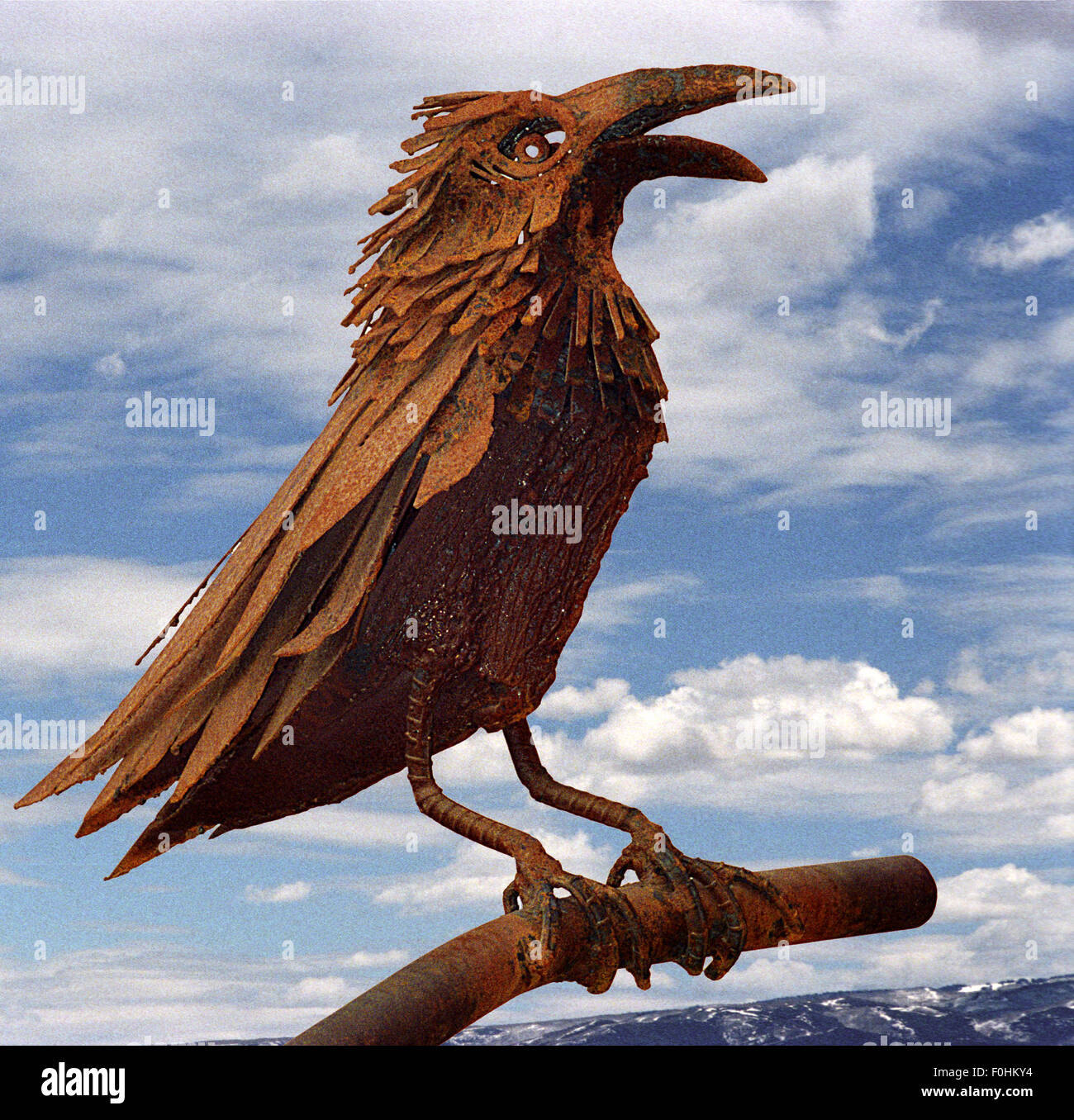 Raven sculpture hi-res stock photography and images - Alamy