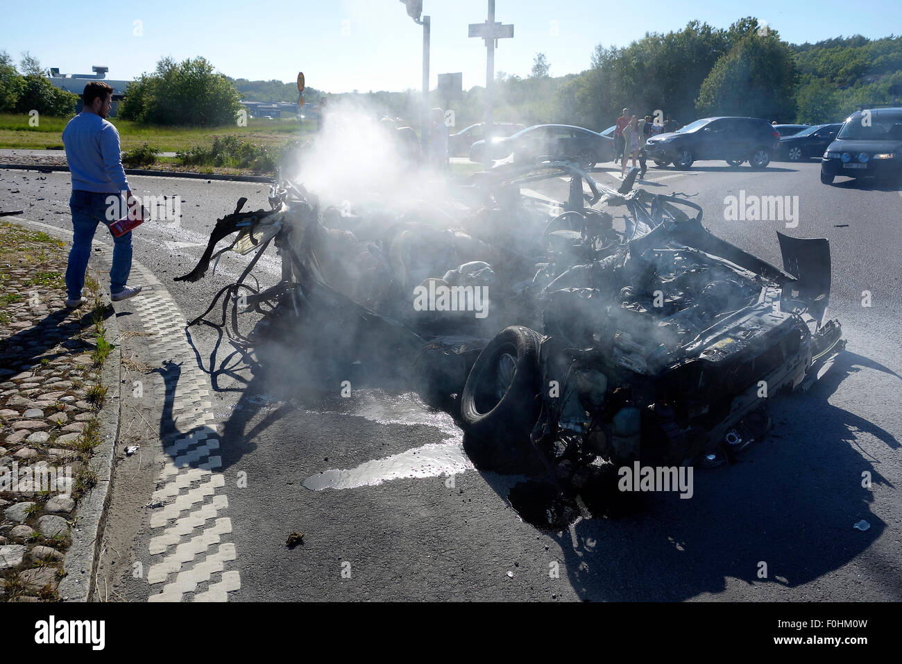 Vehicle explosion hi-res stock photography and images - Alamy